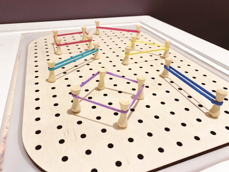 Peg Board TROFAST Lid Insert | Flisat Insert | Sensory Table Insert ...