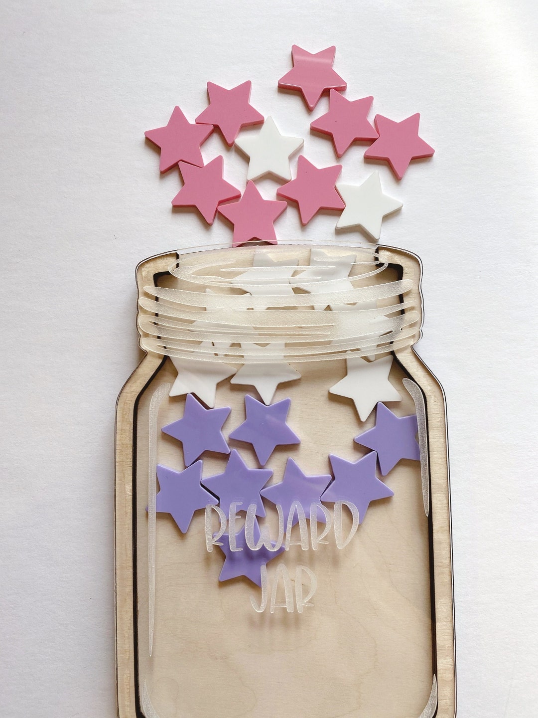 Reward Jar | Star Reward Jar | Chore Jar | Kids Reward Jar - Etsy