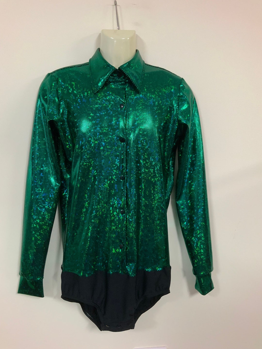 Mens Ice Figure Skating Shirt Leotard Mens Medium - Etsy