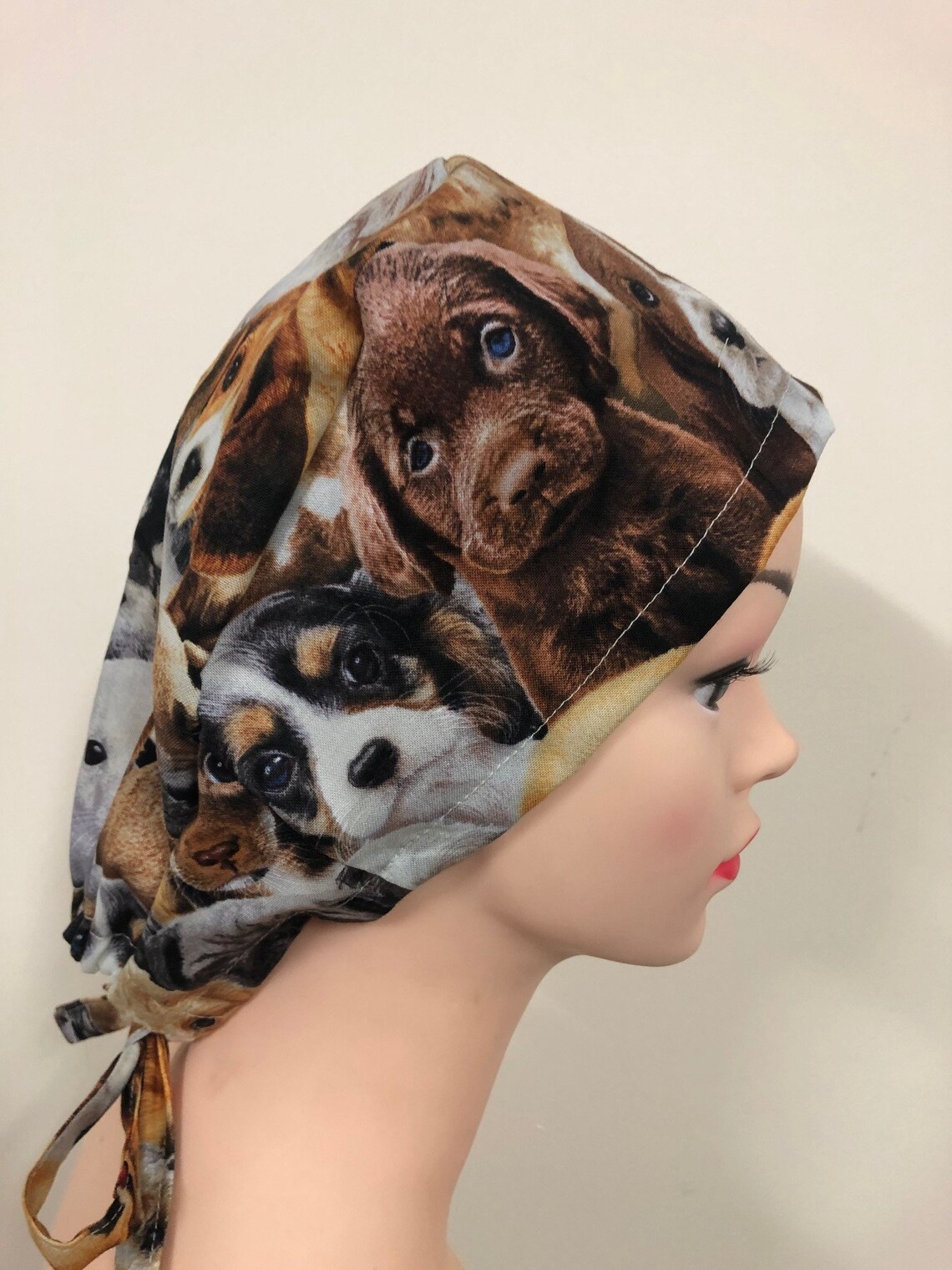 Surgeons Nurse Scrub Hat Puppies/dogs - Etsy