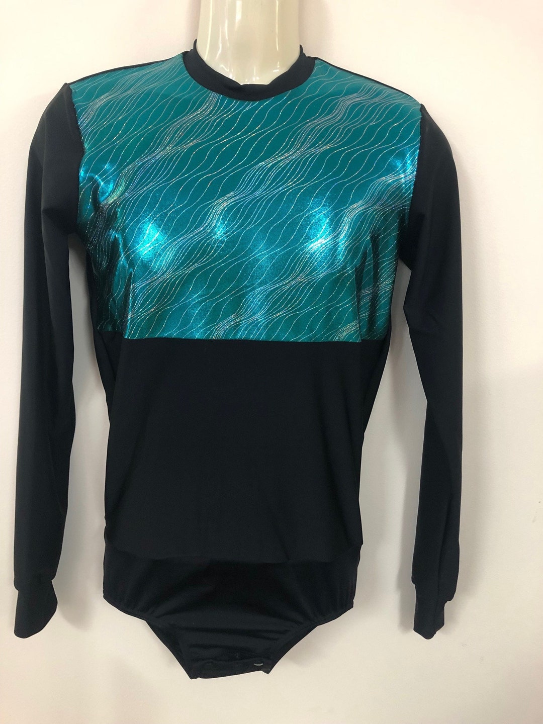 Mens Ice Figure Skating Shirt Leotard Mens Small - Etsy