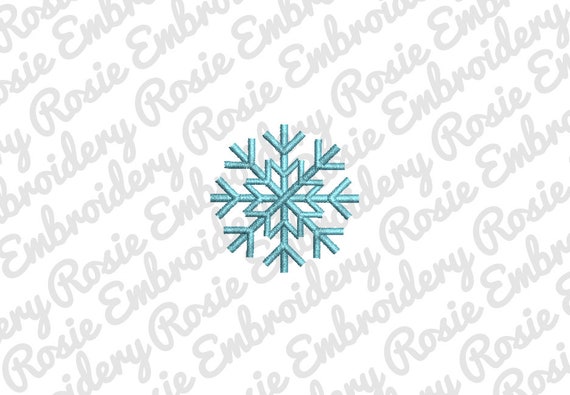 Micro Mini Snowflake With Outline Winter Wonderland Hanukkah | Etsy