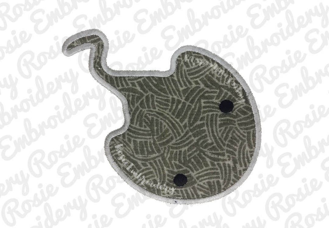 Applique Stingray Machine Embroidery Design Instant Download Digital ...