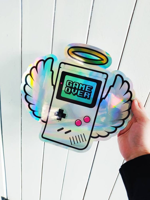 Laptop Decals & Skins 2B 6 Giant Holographic Sticker Electronics ...