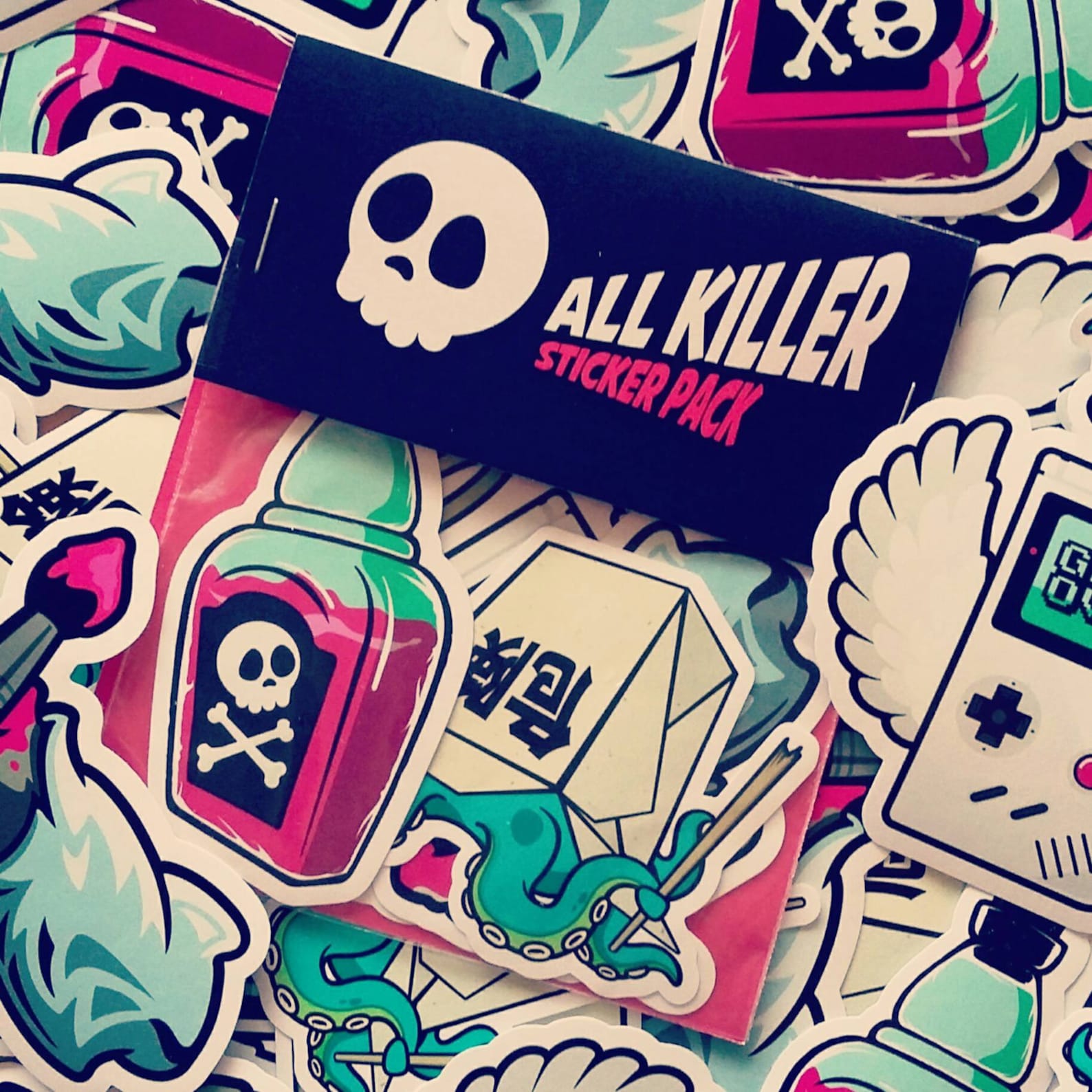 All Killer Vinyl Sticker Pack Build Your Own | Etsy