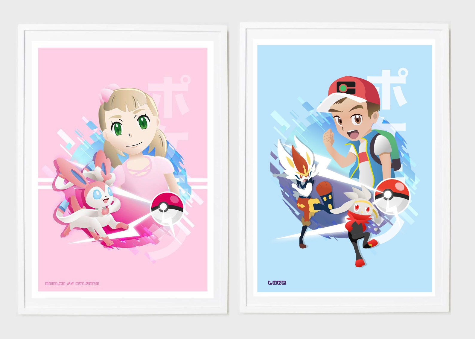 Poster PKM Pocket Monsters Dibujos Animados Divertido, PKM Personajes ...