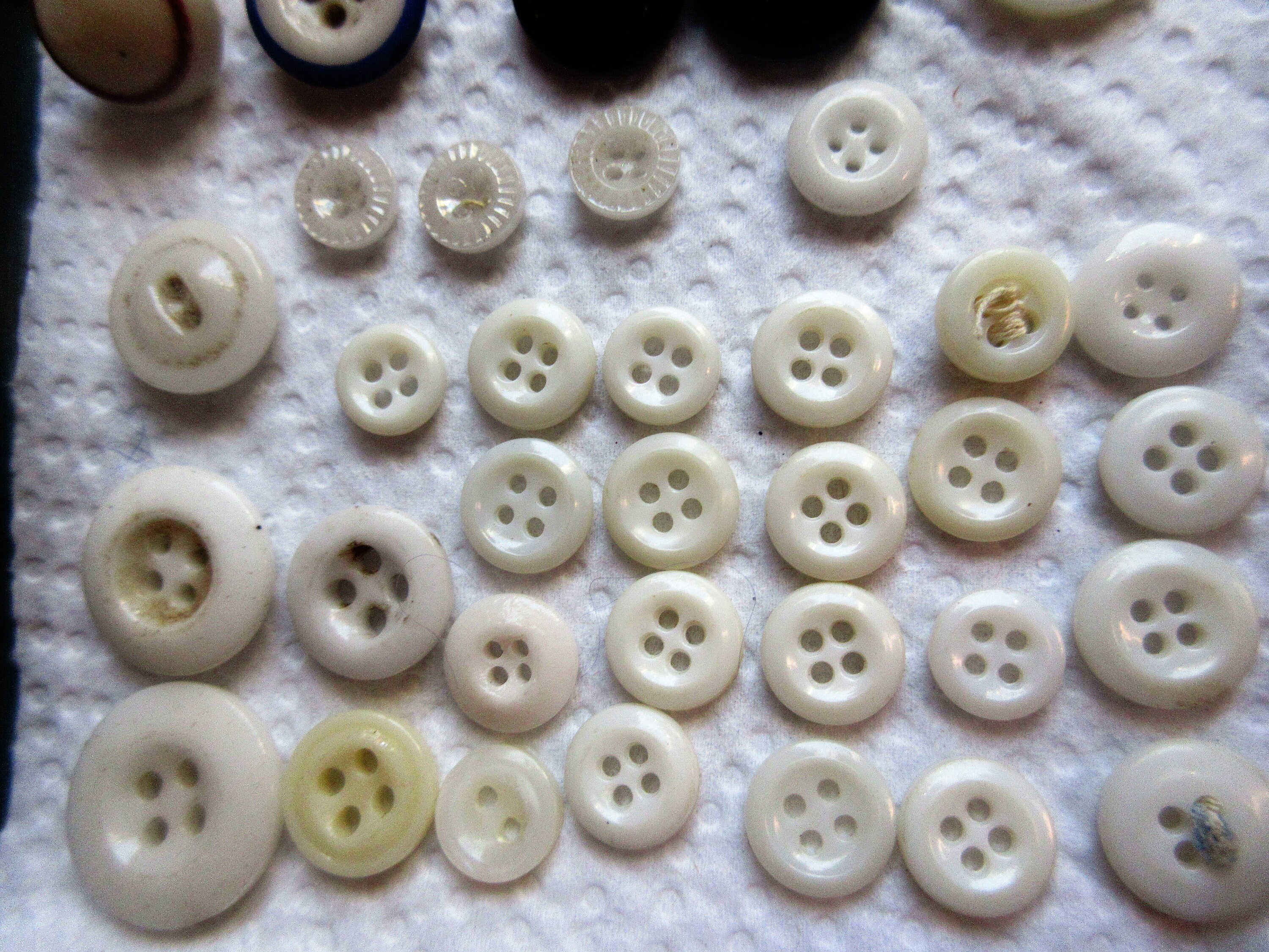 Assorted Antique China Buttons Mostly White 1850's to - Etsy
