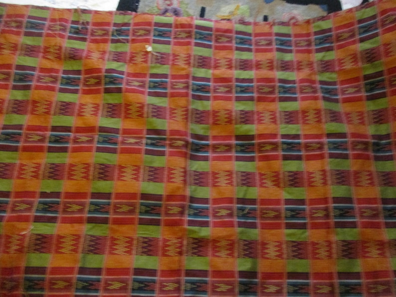 Upholstery Fabric, Southwest Colors, Rust, Green, Adobe, Native Style ...