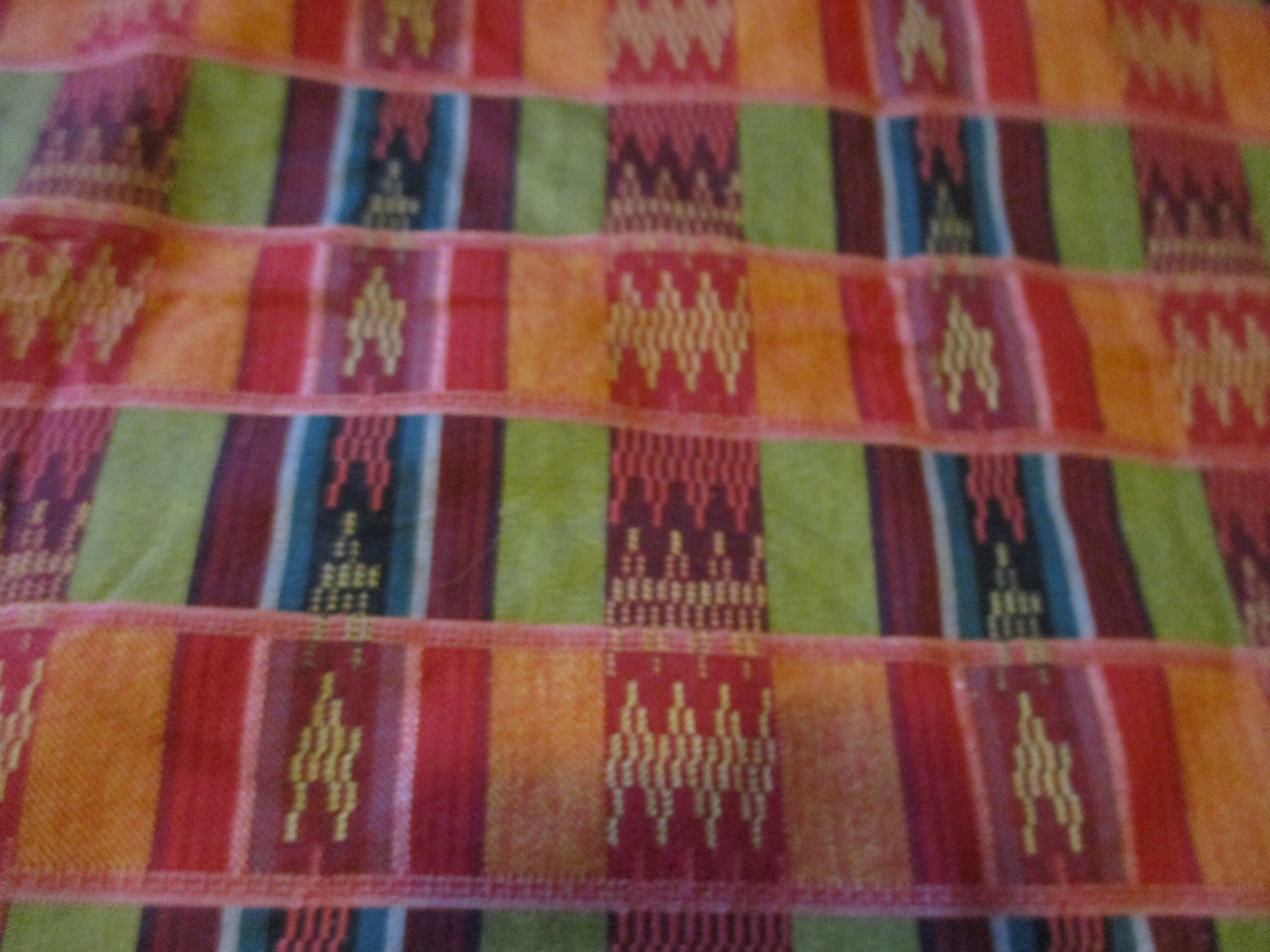Upholstery Fabric, Southwest Colors, Rust, Green, Adobe, Native Style ...