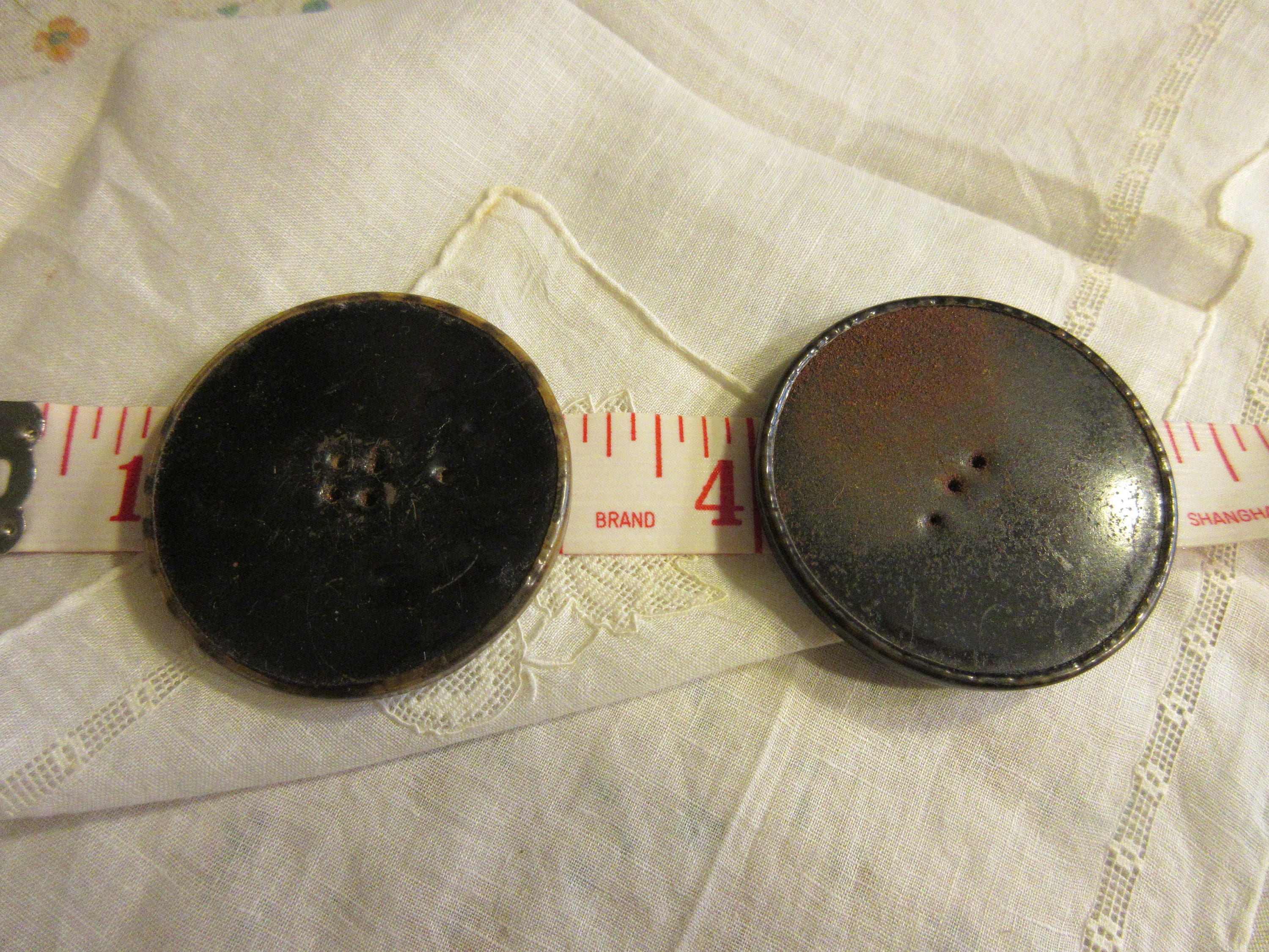 2 Celluloid Tight Top Buttons 1930's/1920's 2 Inches - Etsy