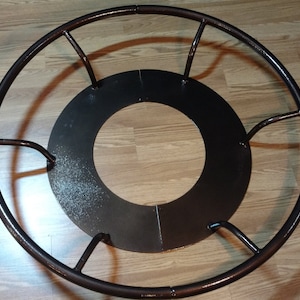 Wine Barrel Table Foot Rest | Oak Barrel Table Foot Rail - Etsy