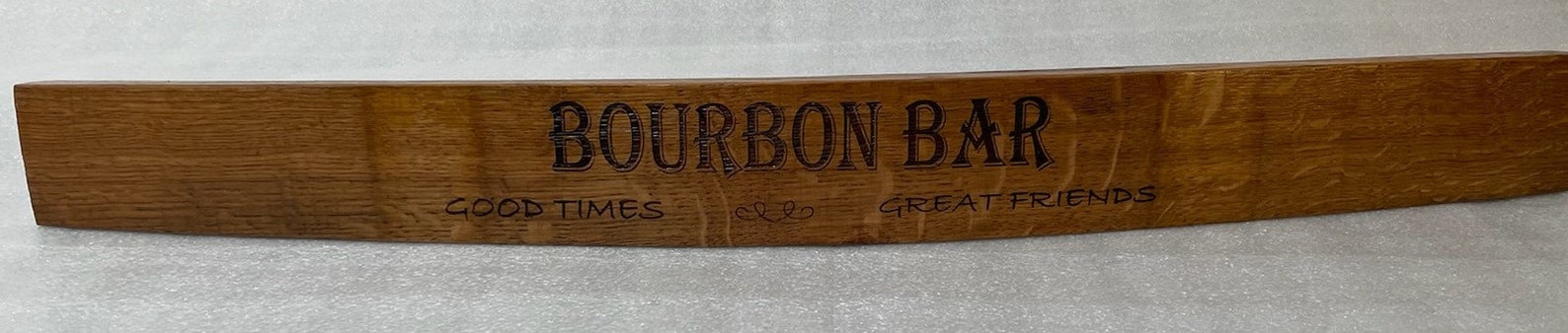 Customized Stave Sign for Home Bar, Wall Hanging Sign From Reclaimed ...