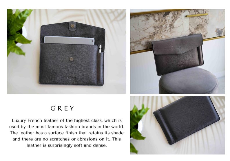 Leather Case for Remarkable 2 & Paper Pro - Case With Pen Holder, Fits ...