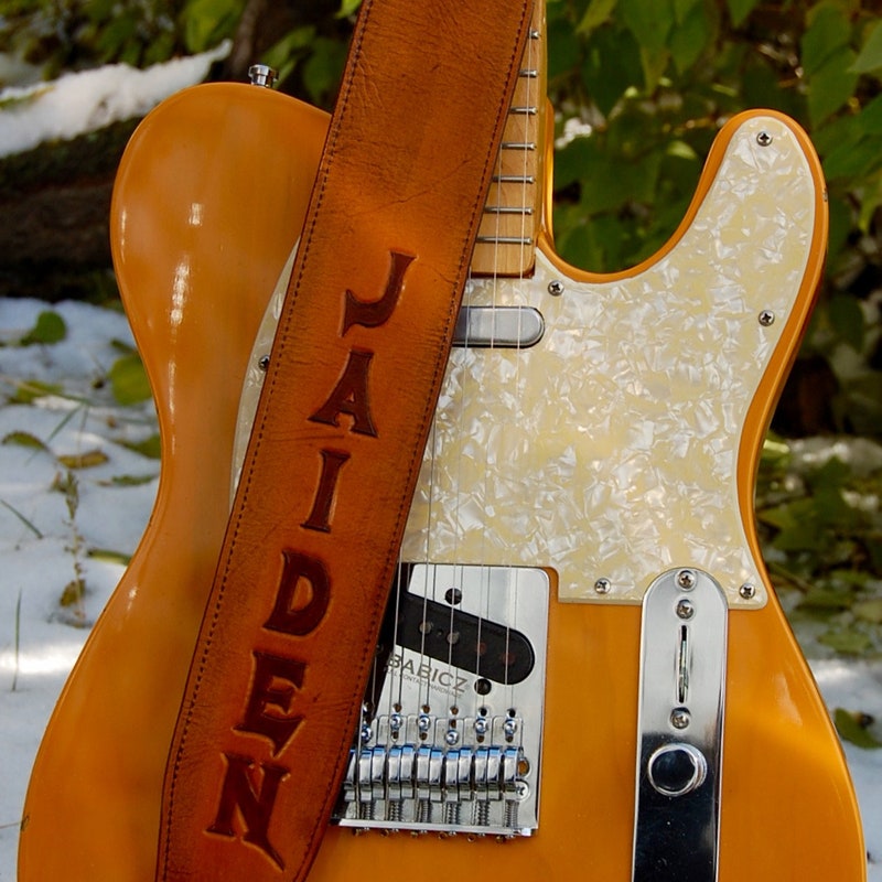Personalized Guitar Strap - Etsy