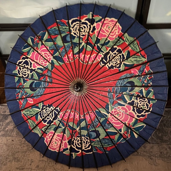 Antique Japanese Parasol Etsy