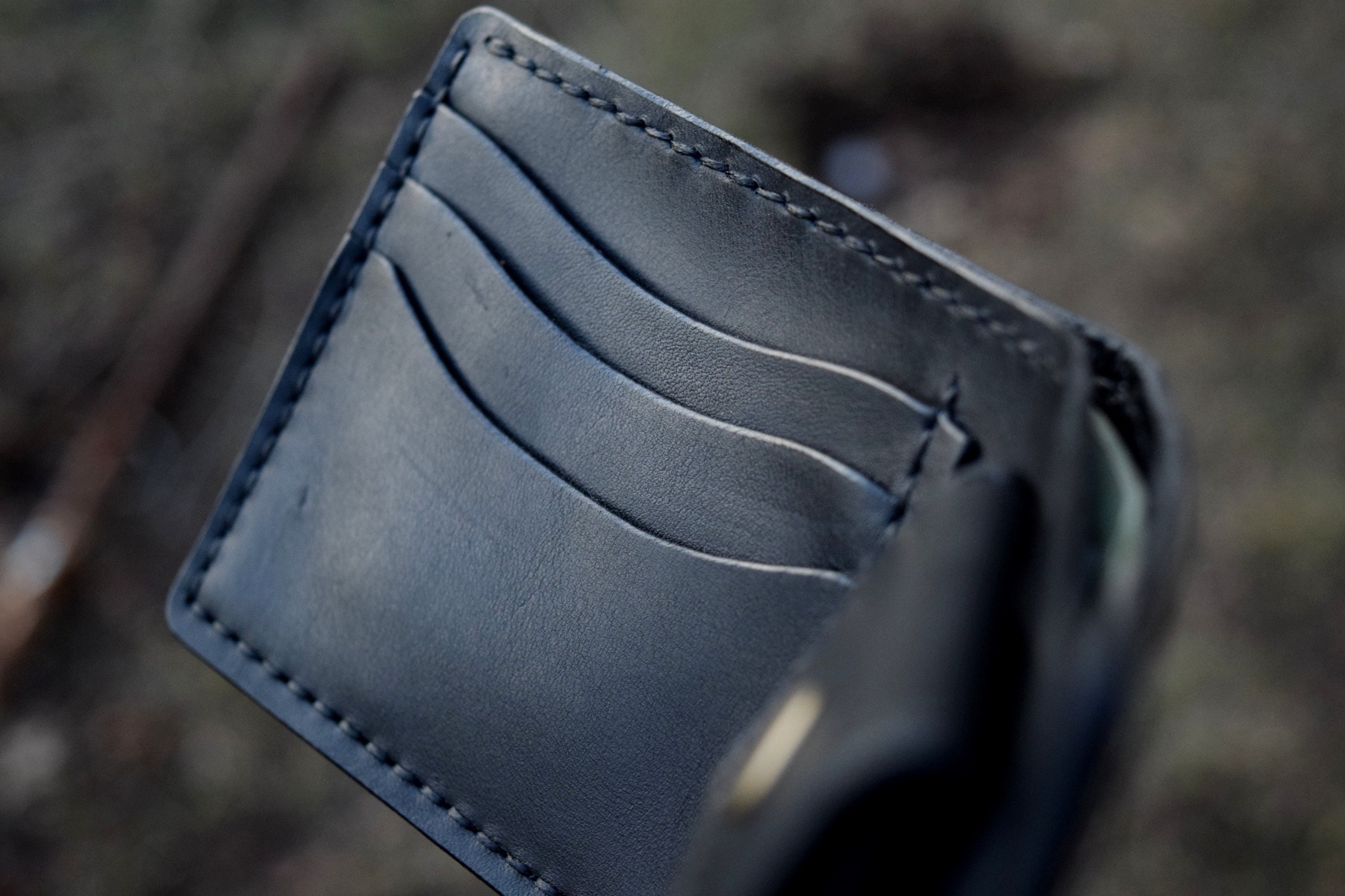 Engraved Wallet Personalized Leather Wallet for Mens - Etsy