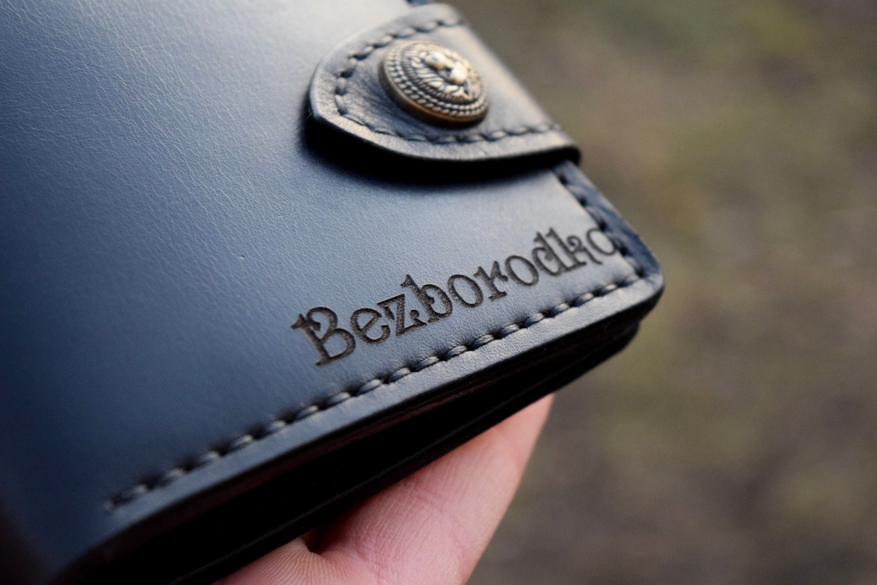 Engraved Wallet Personalized Leather Wallet for Mens - Etsy