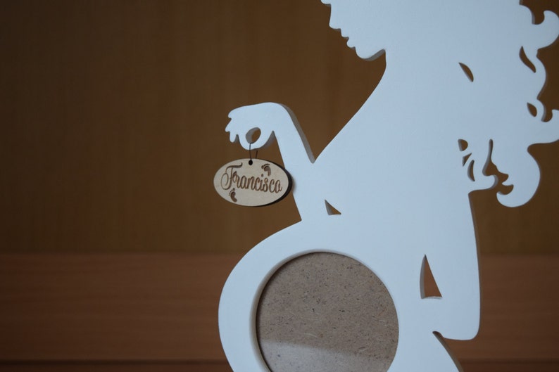 Baby Frame Wood Picture Frame Set Ultrasound Frame Pregnancy Gift ...