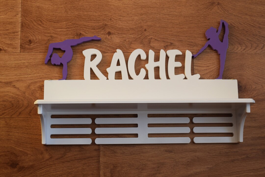 Personalized Birthday Gift for Sport Girl Daughter Gymnastic Name Wall ...