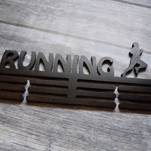 Personalized Running Medal Holder, Personalized Medal Display, Medal ...