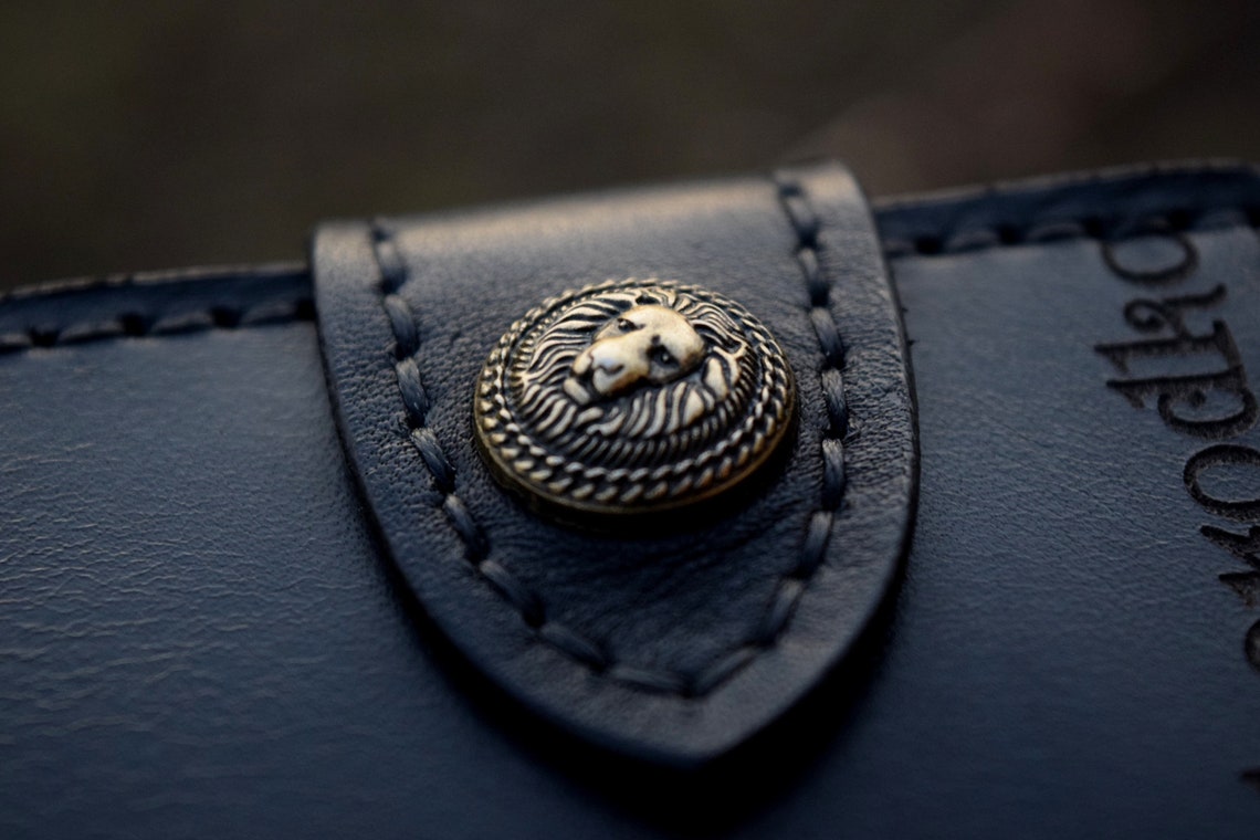 Engraved Wallet Personalized Leather Wallet for Mens - Etsy