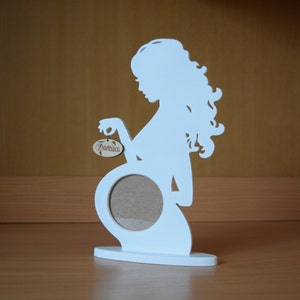 Baby Frame Wood Picture Frame Set Ultrasound Frame Pregnancy Gift ...