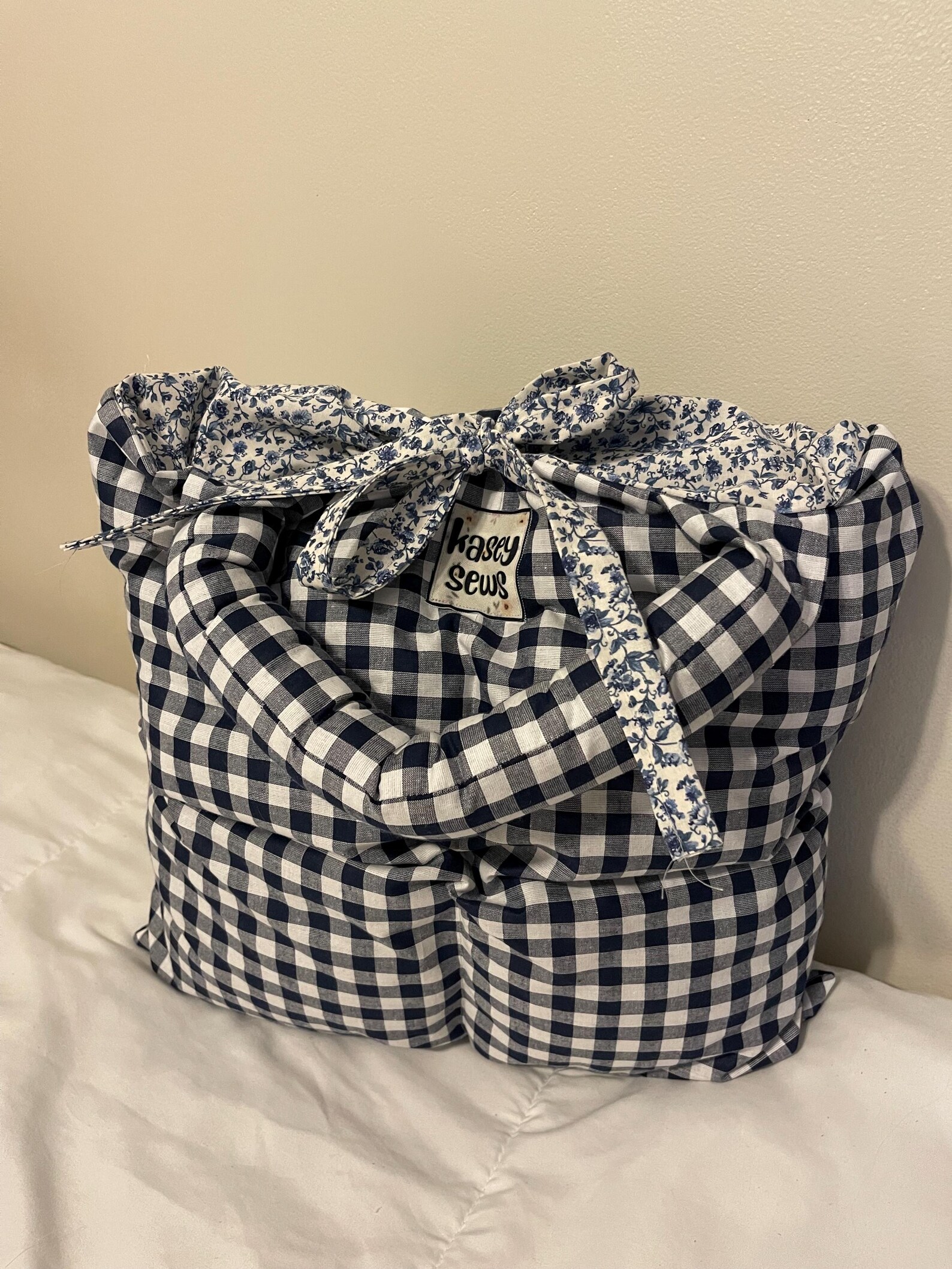 Handmade Puff Tote Bags - Etsy