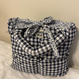 Handmade Puff Tote Bags - Etsy