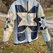 Quilted Sawtooth Mid Length Jacket - Etsy