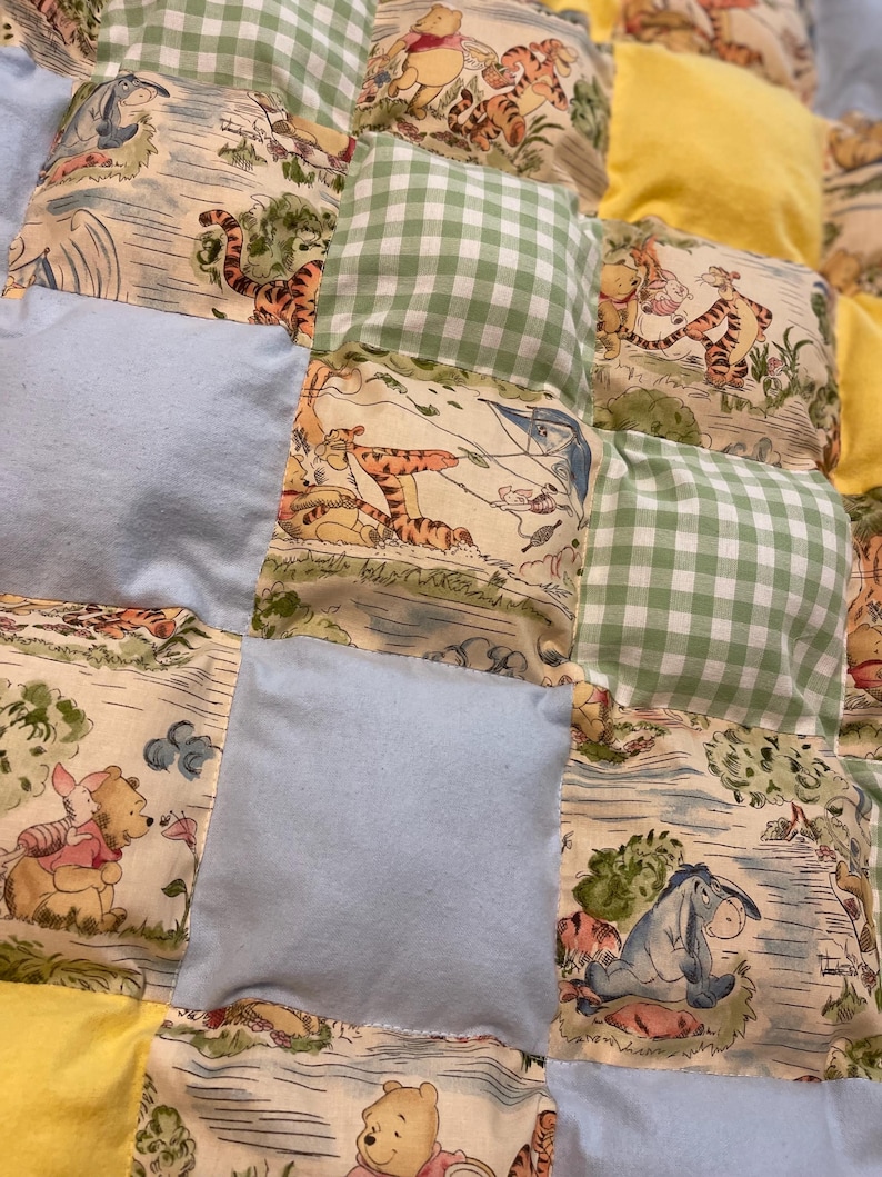 Winnie the Pooh Baby Puff Quilt - Etsy