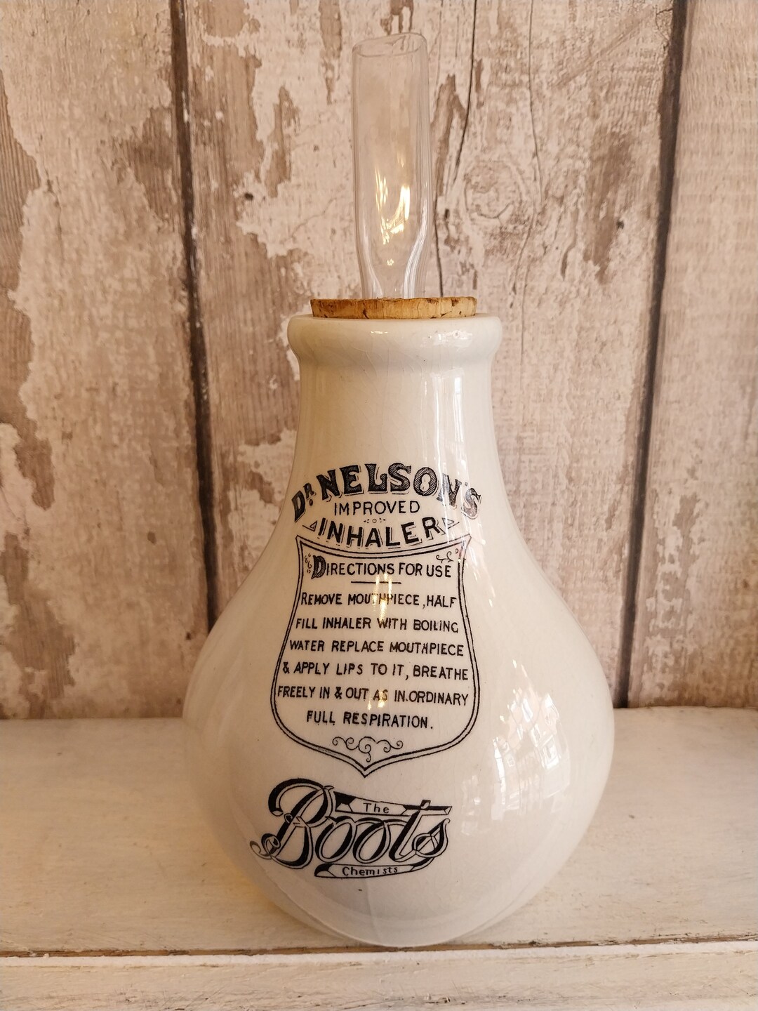 Vintage Dr Nelsons Boots Inhaler - Etsy