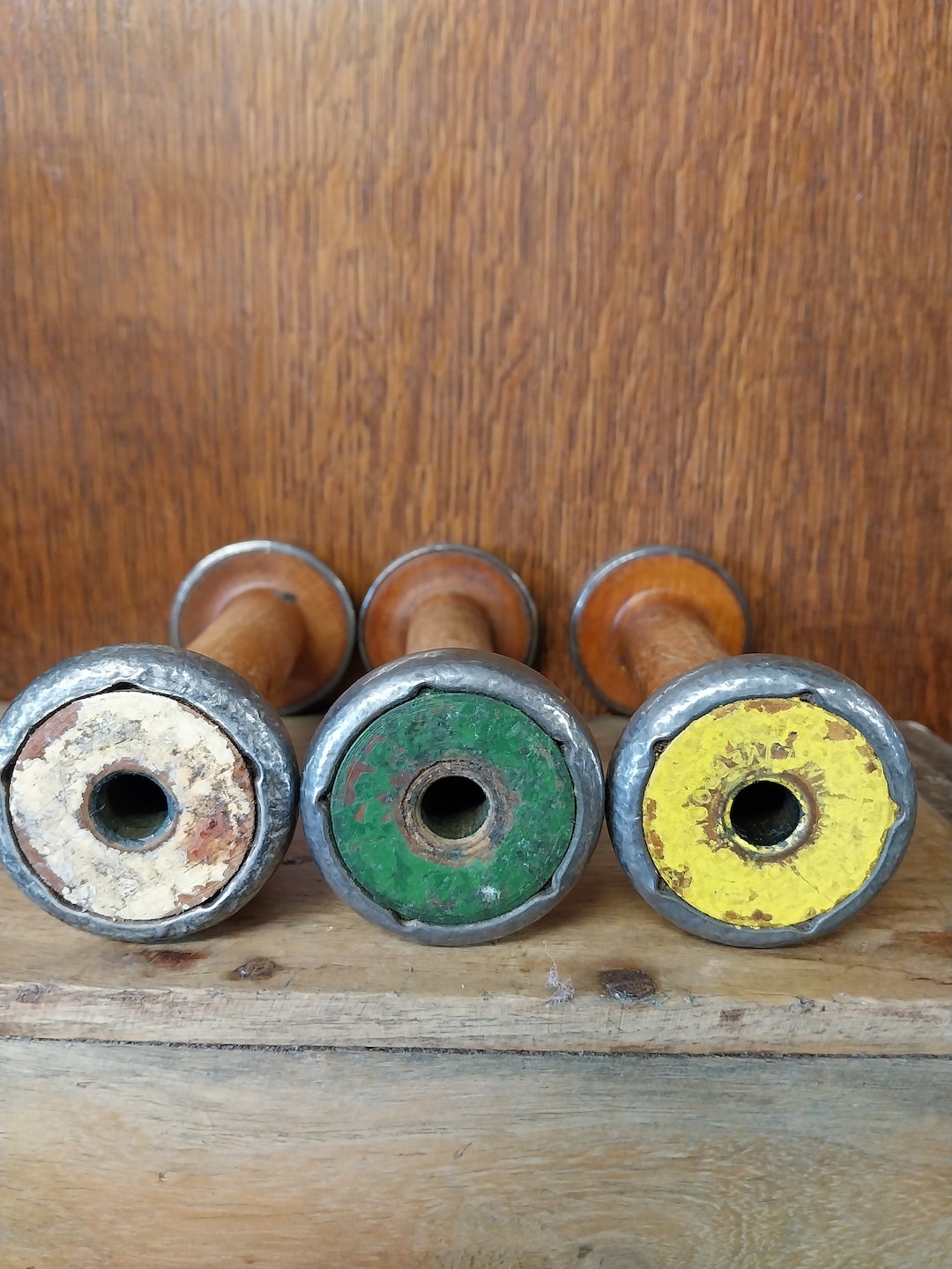 Antique Industrial Mill Bobbin - Etsy UK