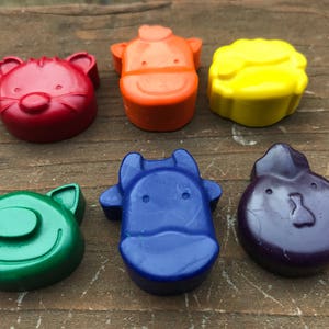 Animal Crayons // Farm Crayons // Zoo Gift Bags // Zoo Crayons ...