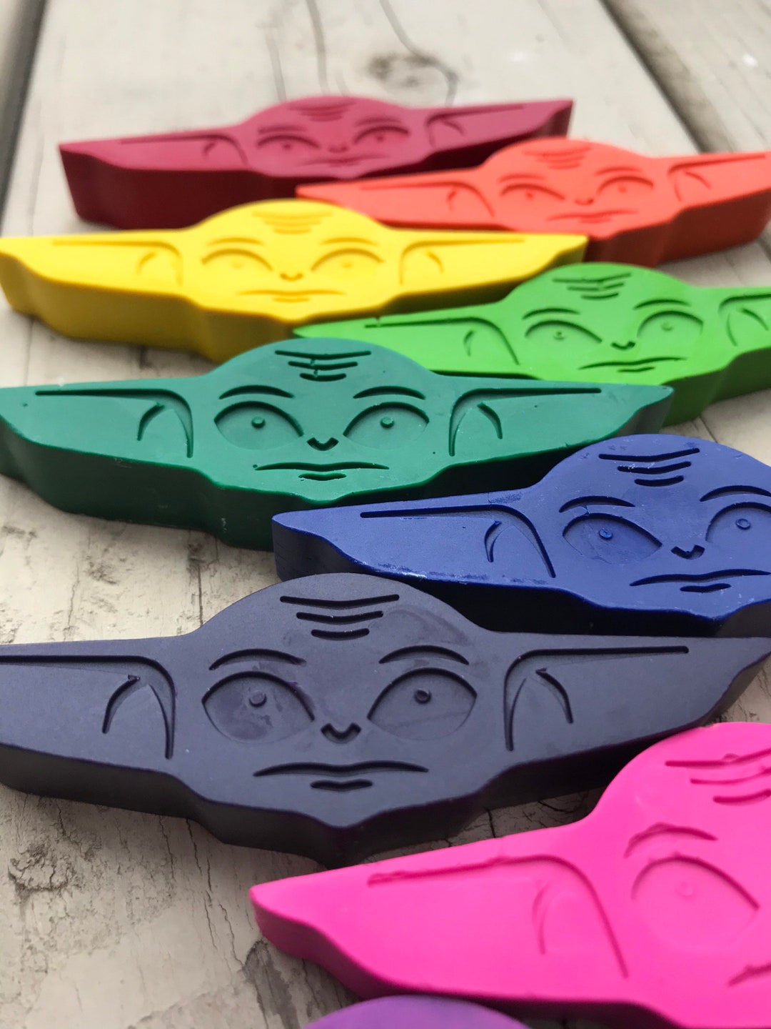 Baby Yoda Crayons Grogu Crayons Star Wars Crayons Mandalorian