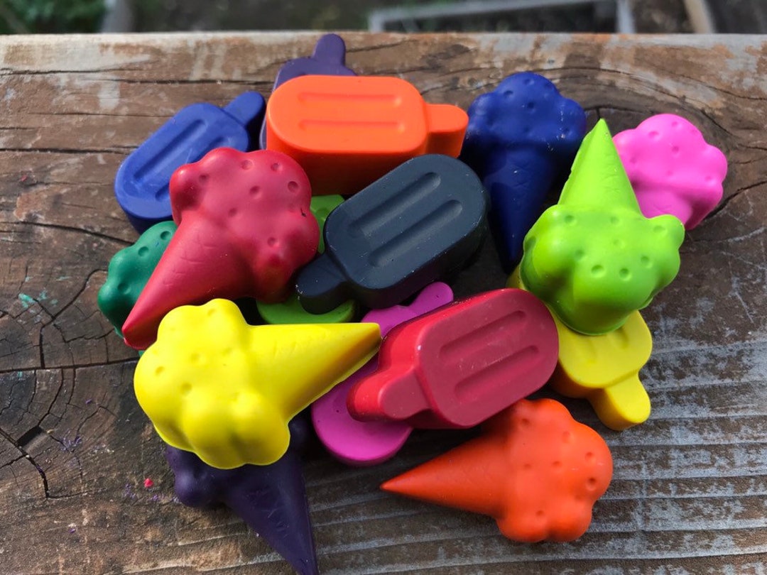 Ice Cream Party // Ice Cream Crayons // Food Crayon // Pool Party ...