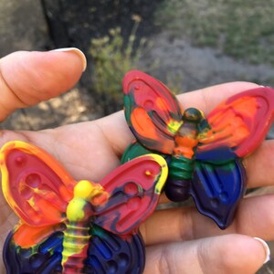 Butterfly Crayons // Large Crayons // Crayon Party Favor ...