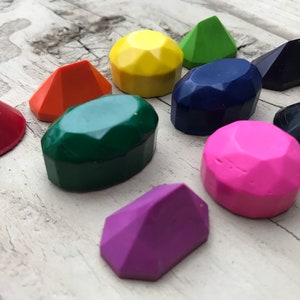 Gem Crayons // Diamond Crayons // Kids Crayon Box // Personalized Kids ...