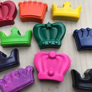 Crown Crayon Box // Crown Gift // Princess Gift // Princess Crayons ...