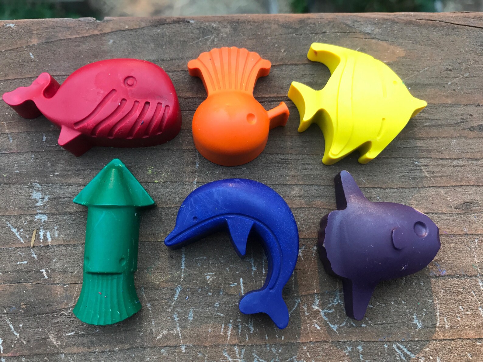 Under the Sea Crayons // Ocean Crayons // Under the Sea | Etsy