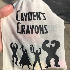 Avenger Crayons // Marvel Crayons // Hulk Crayons // Ironman Crayons ...