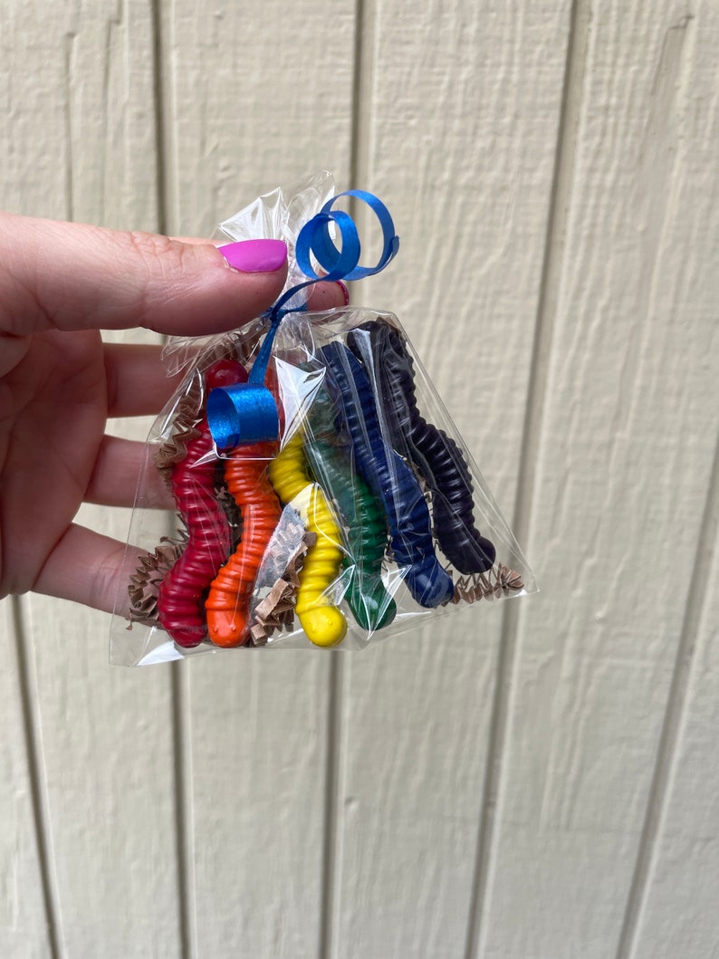 Worm PARTY FAVOR // Worm Favors // Insect Favors // Bug Party Favors ...