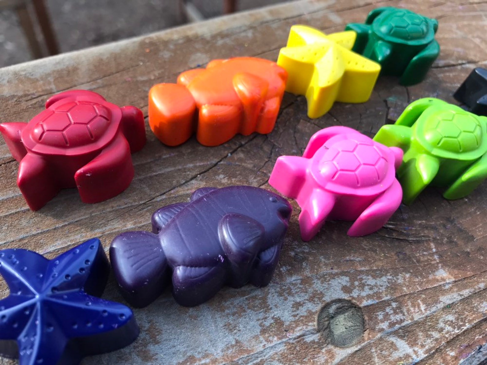 Under the Sea Crayons // Turtle Crayons // Sea Crayon // Ocean Crayons ...