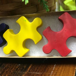 Crayon Box // Puzzle Crayon // Puzzle Gift // Kids Crayon Box ...