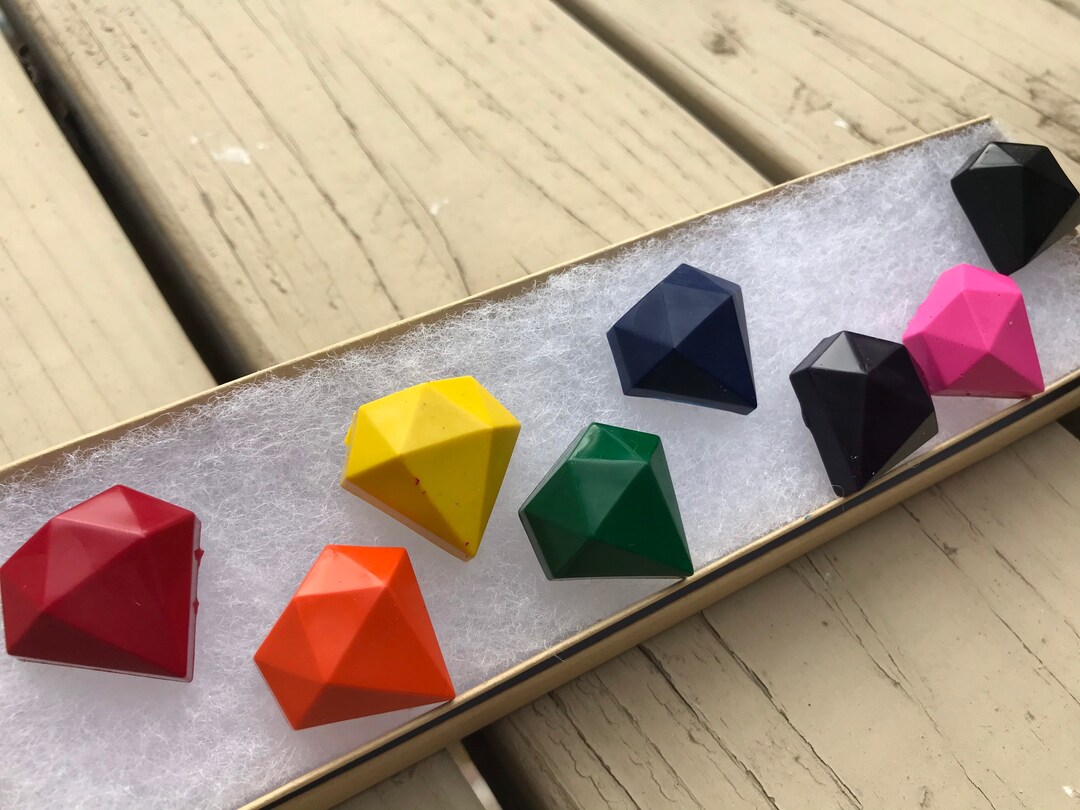 Diamond Crayon Box // Personalized Crayon Box // Diamond Crayons ...