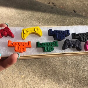 Video Game Crayons // Video Game Gift // Gamer Crayons // Gamer Gift ...