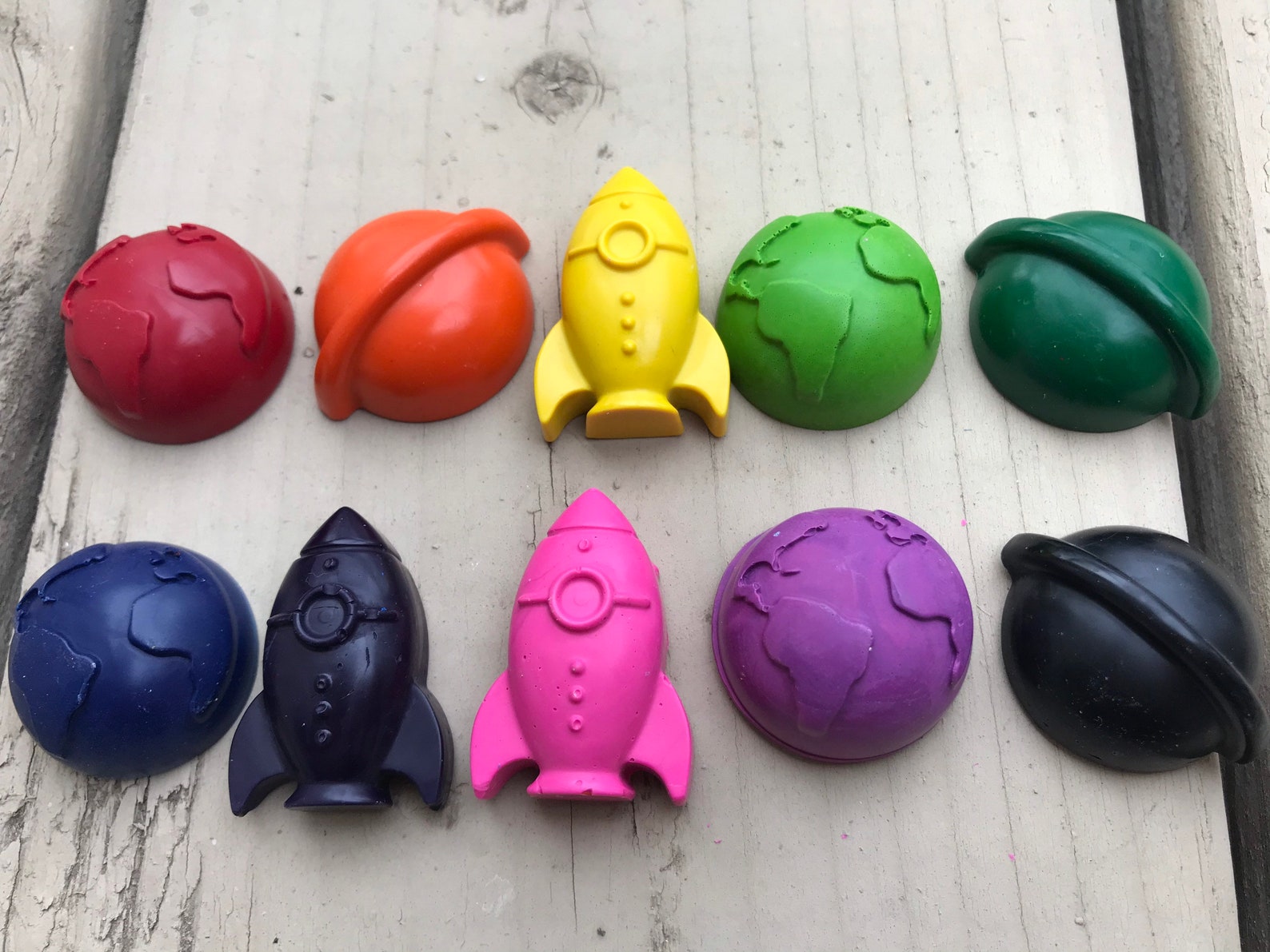 Space Crayons // Astronaut Crayons // Space Coloring // | Etsy