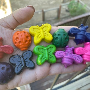 Loose Crayons // Bug Crayons // Garden Crayons // Kids Crayons // Kids ...
