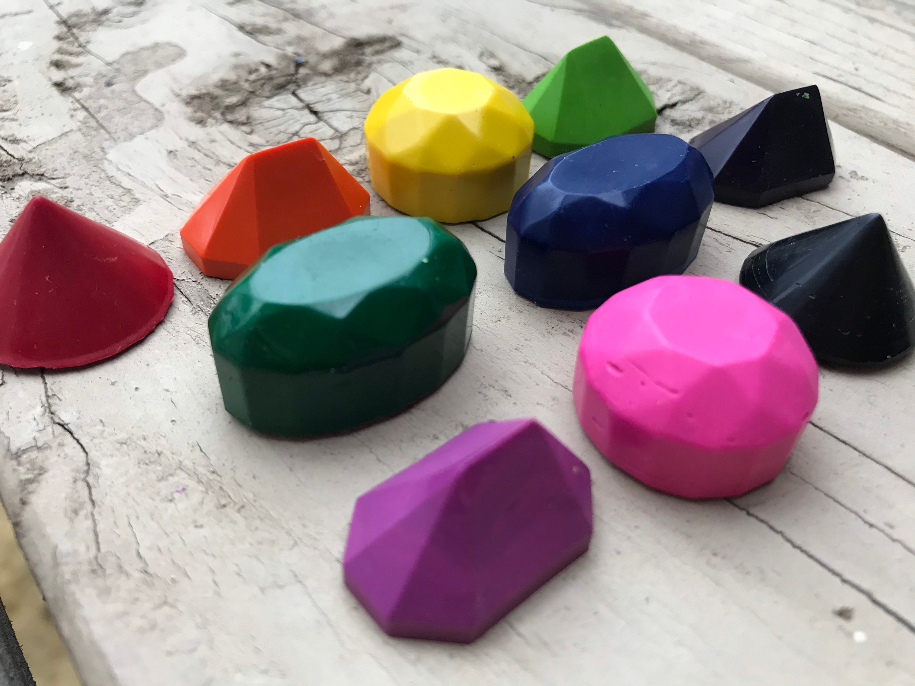 Gem Crayons // Diamond Crayons // Kids Art Party // Princess - Etsy