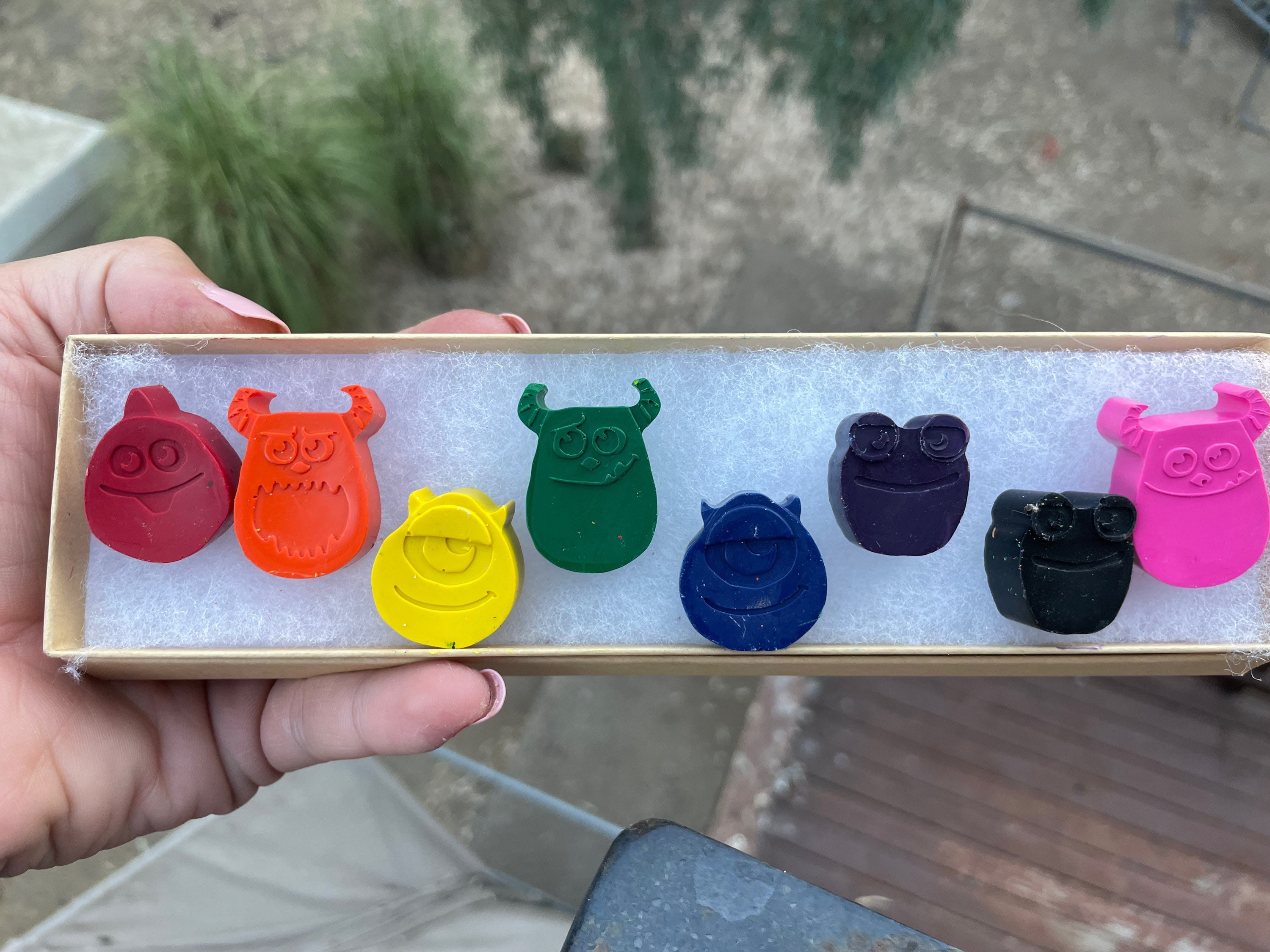 Monsters Inc Crayons // Monsters Inc Gift // Monsters Inc - Etsy