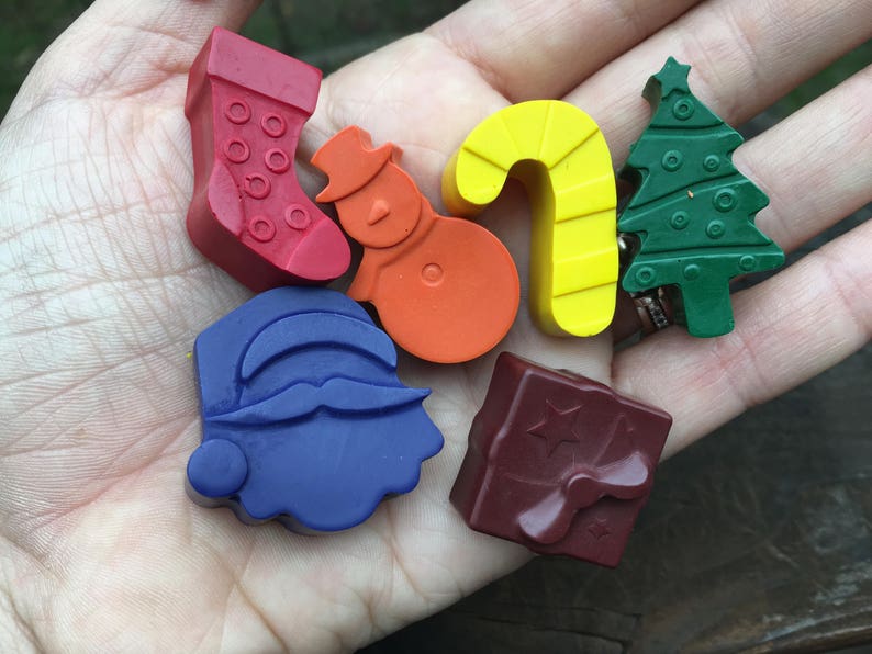 Christmas Crayons // Christmas Favor // Christmas Stocking | Etsy